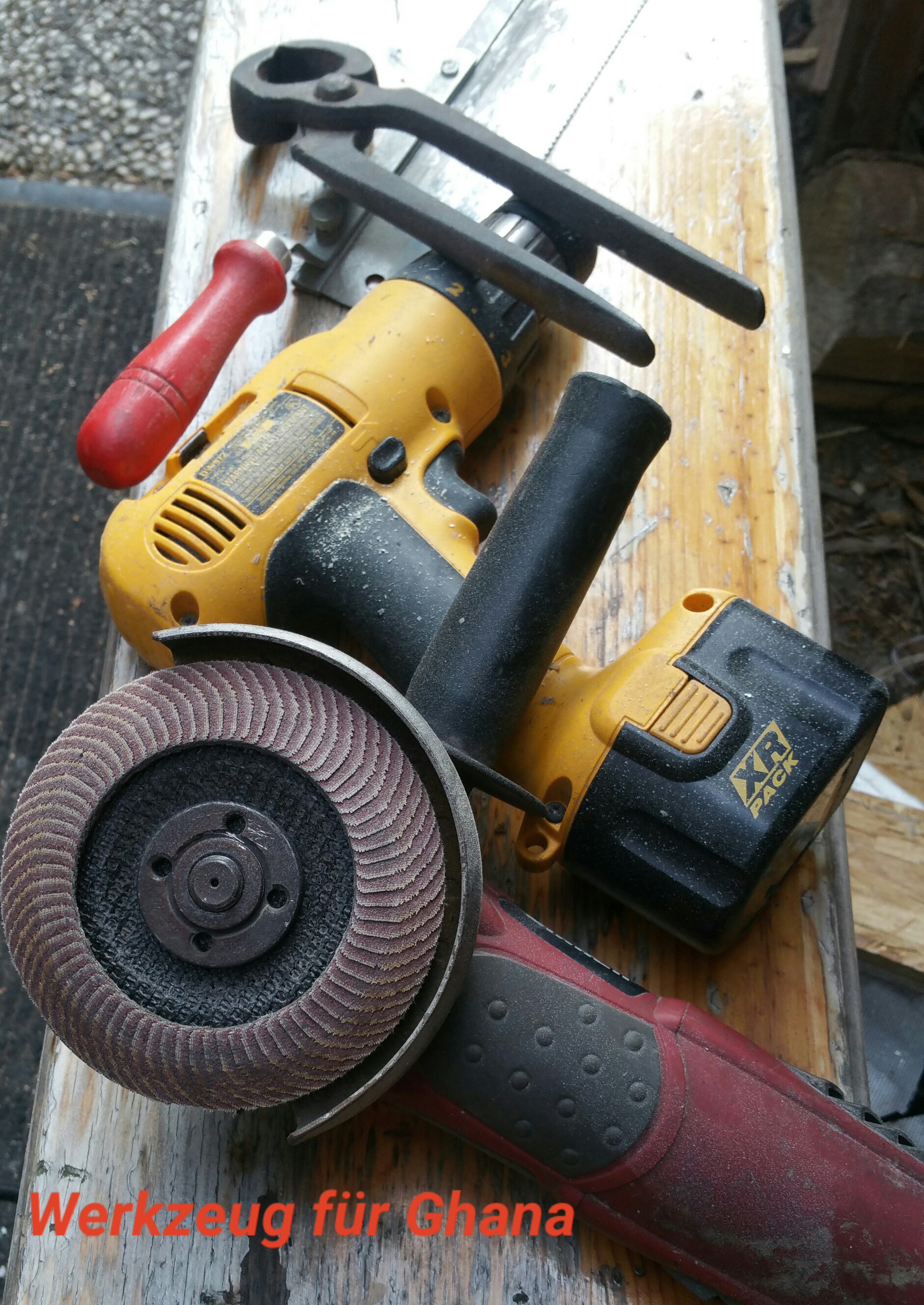 Werkzeug für Ghana – IG Integration+ Neunkirchen-Seelscheid